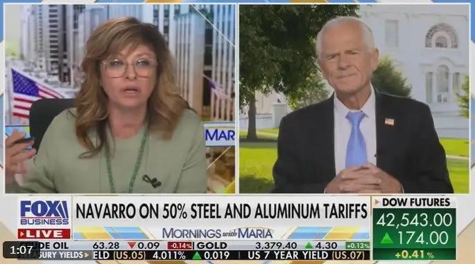 Fox News host gets visibly frustrated with Trump trade adviser during ...