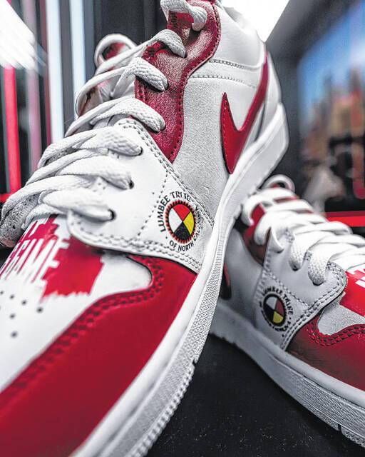 Sampson’s shoes showcase Lumbee heritage - NewsBreak