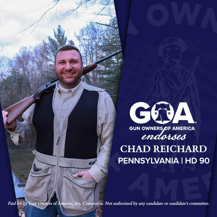 Chad Reichard Receives Gun Owners of America Endorsement - NewsBreak