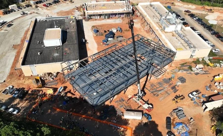 Skanska Tops Out $65M North Carolina State Laboratory Project - NewsBreak