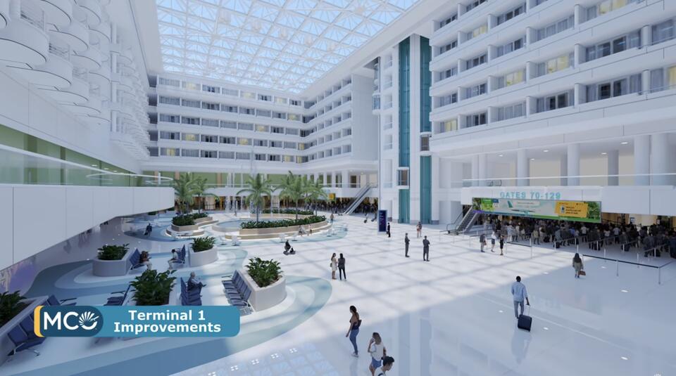 Phase 2 of Orlando International Airport Updates Includes Carpet ...