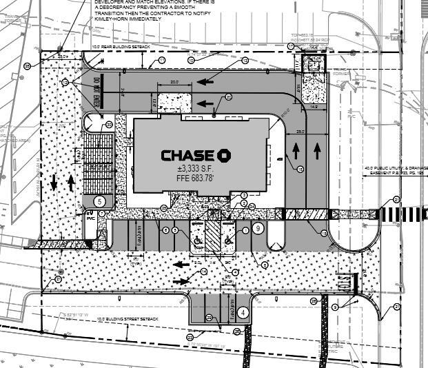 Chase Bank site plans approved at Spring Hill Town Crossing off Port ...