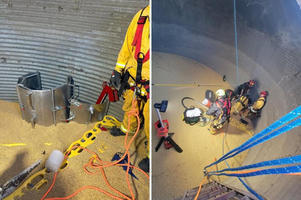 Michigan Man Miraculously Rescued After Grain Silo Accident - NewsBreak