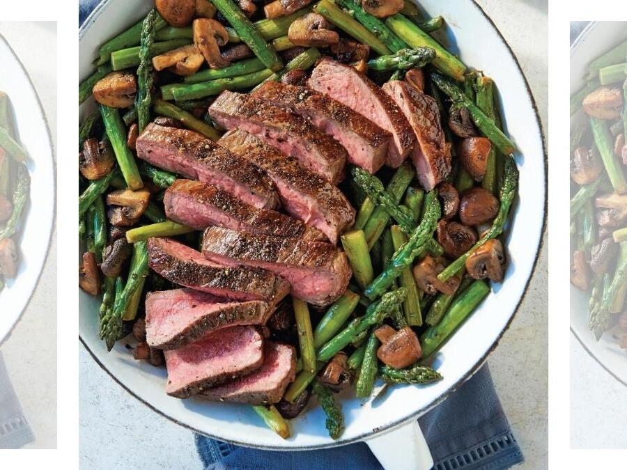 Skillet-Seared Steak Supper Recipe Turns Out Tender and Juicy Every Time