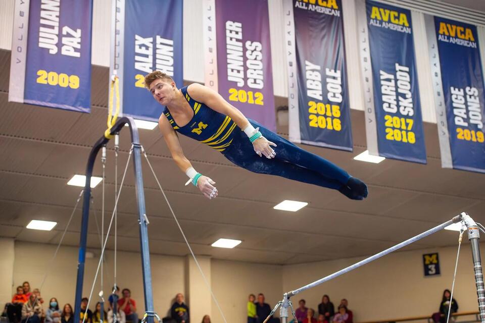 Steven Lukasik ends his gymnastics career flying high - NewsBreak