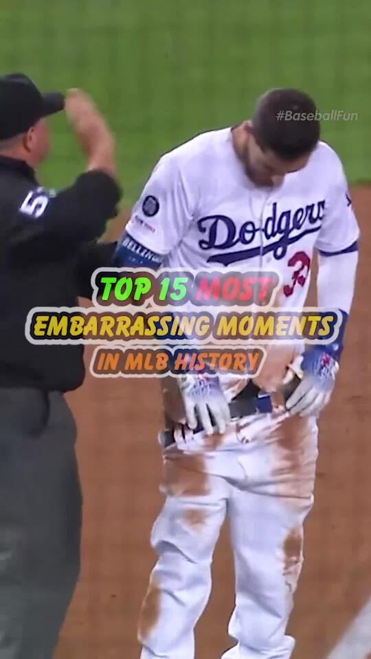Top 15 Most Embarrassing Moments in MLB historybaseballfun mlb baseball ...