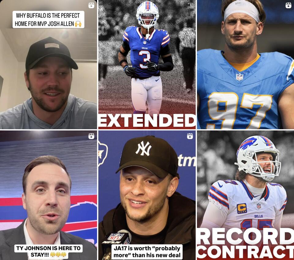 'It's like a homecoming': New Buffalo Bills wide receiver Josh Palmer ...