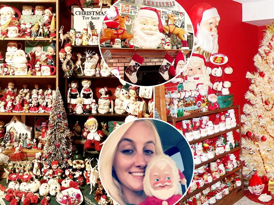 I have a $10,000 ‘Santa room’ — I show my Christmas decorations off all ...