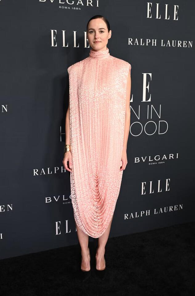 Renate Reinsve’s Louis Vuitton Dress Puts a Twist on Millennial Pink at ...