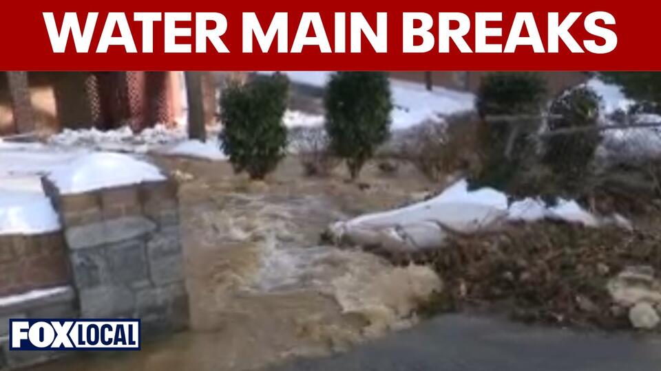 People urged to conserve water amidst steep increase in water main ...