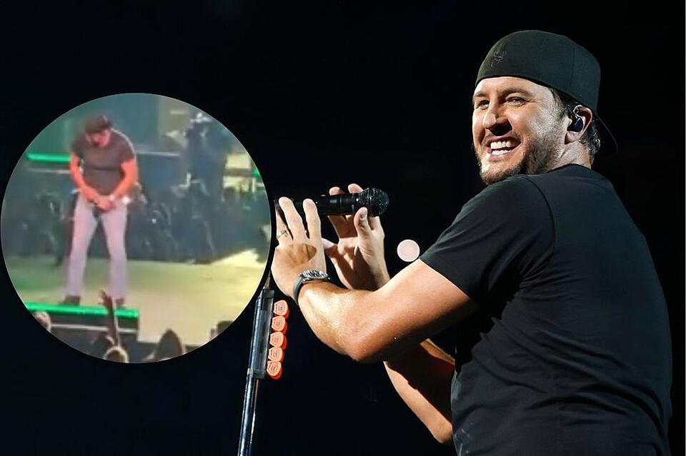 Luke Bryan Stops Show Mid-Song After This Hilarious Wardrobe ...