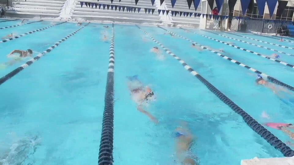Snow doesn't stop TIDE Swimmers - NewsBreak