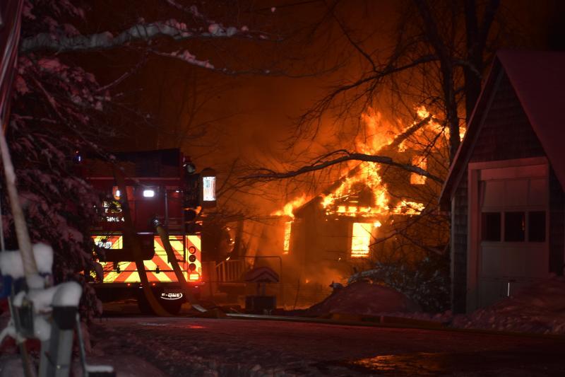UPDATE: Crews battle nighttime house fire in Friendship - NewsBreak