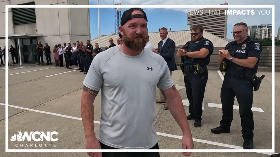 CMPD officer honored with new Hyundai for heroism during deadly ambush ...