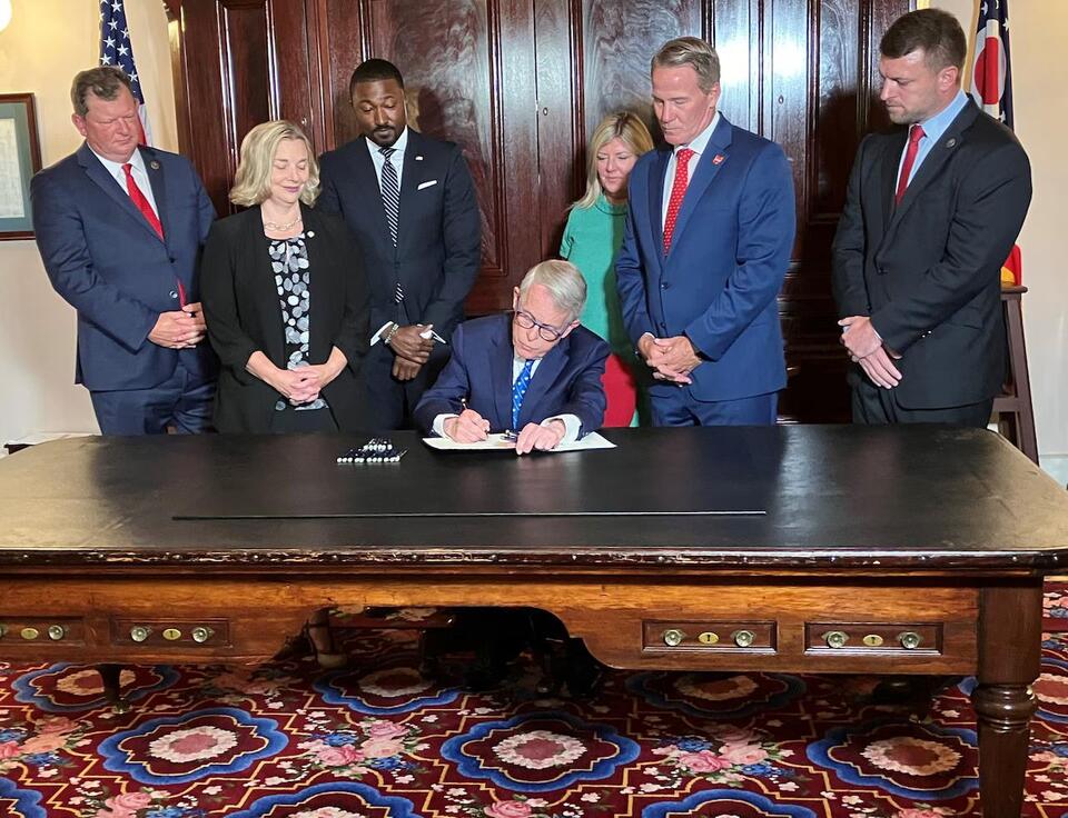 Gov. Mike DeWine signs $4.2 billion capital budget that provides ...