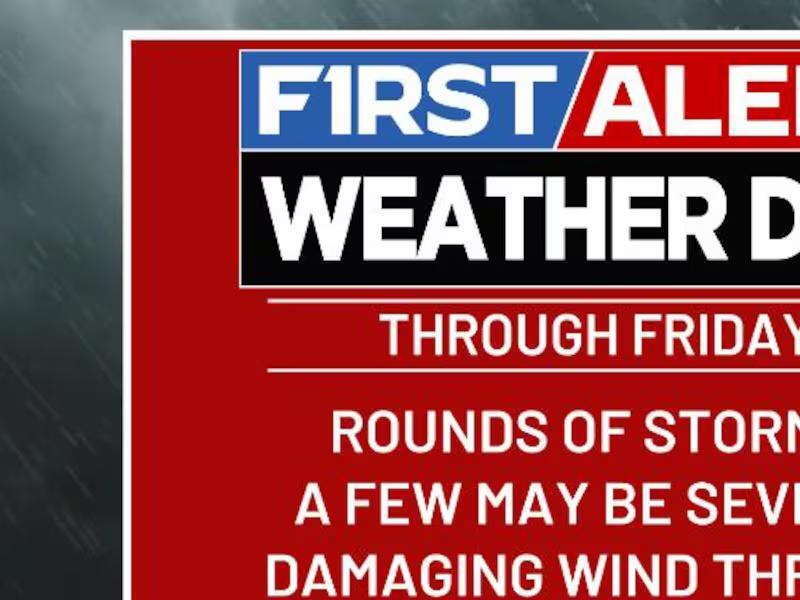 FIRST ALERT WEATHER DAY | Chris Bailey has more severe storms