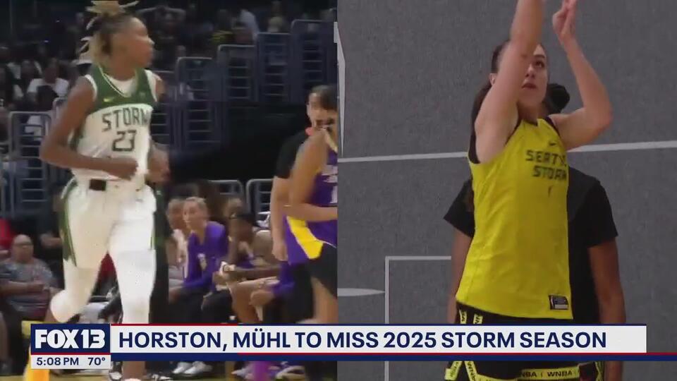 Seattle Storm's Horston, Mühl out for 2025 WNBA season - NewsBreak