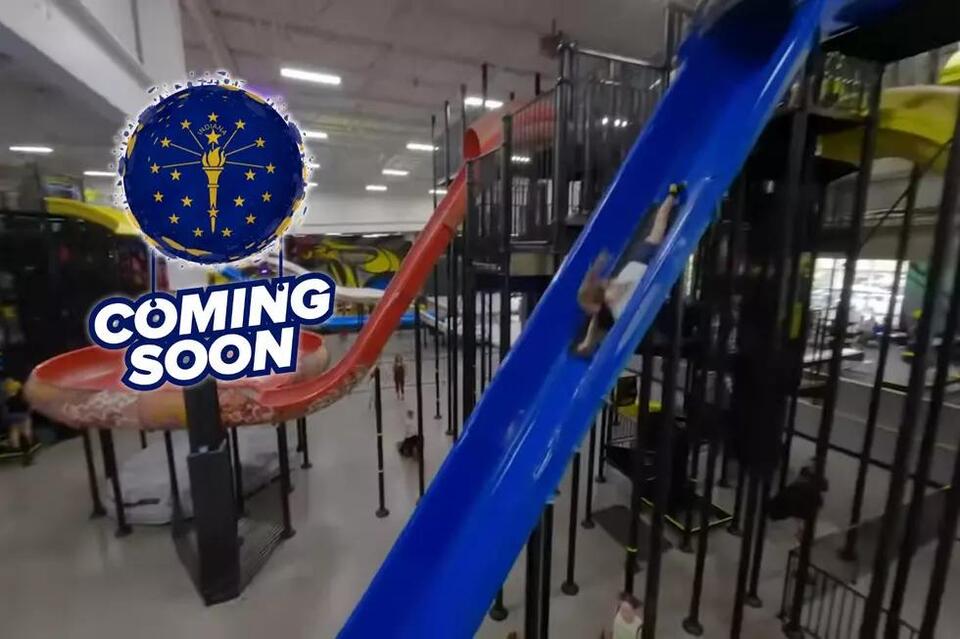 COMING SOON: A Massive and Unique Indoor Slide Park in Indiana - NewsBreak