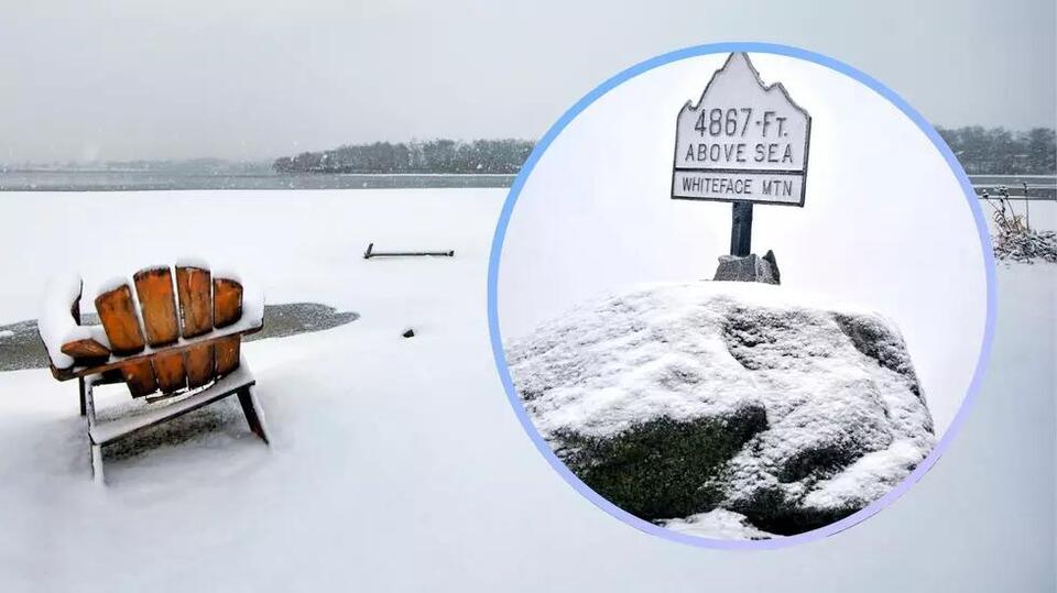 Winter Has Officially Arrived: ADK Mountain Gets Its First Real ...