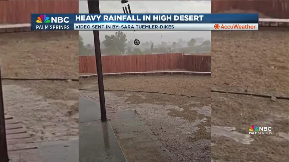 Flash Flooding Hits 29 Palms as Thunderstorms Soak High Desert - NewsBreak
