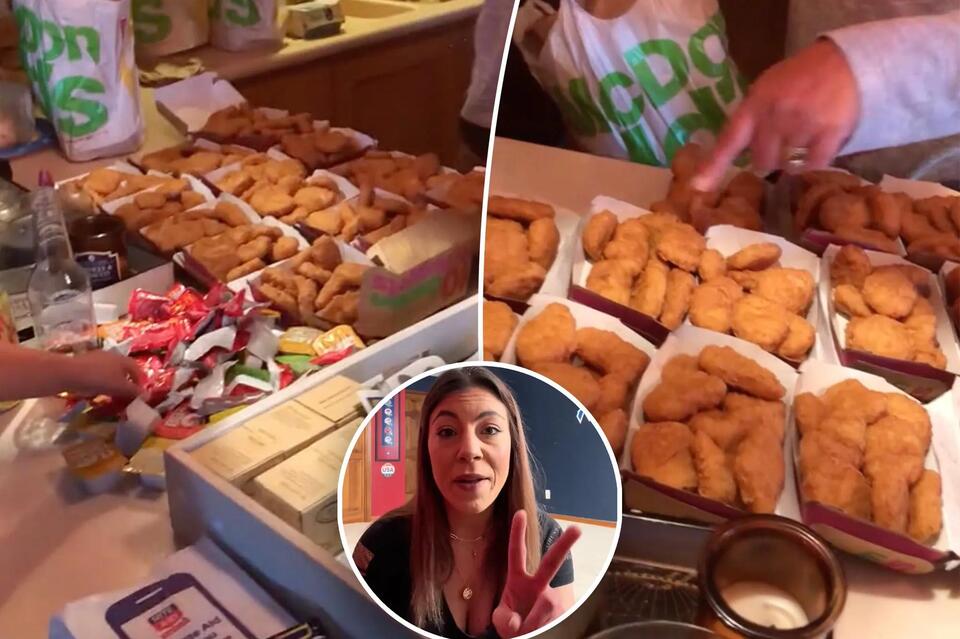 Family wanted 20 chicken nuggets delivered — but accidentally got 200 ...