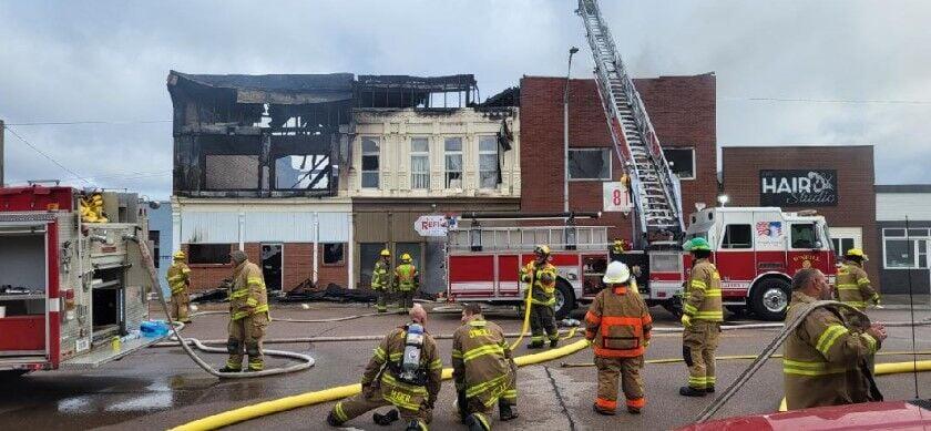 Buildings destroyed, damaged by fire in Creighton - NewsBreak