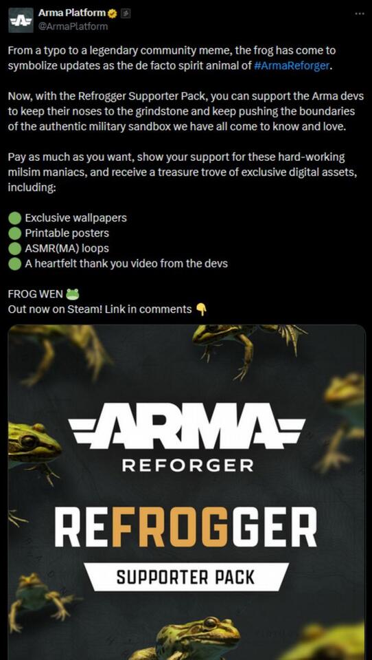 Arma Reforger drops us into a strange world of brain rot. The ...