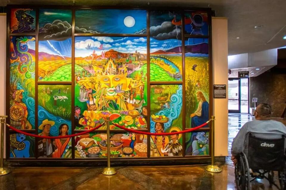 Hal Marcus’ Iconic Painting to Leave the Chamizal After 30 Years ...