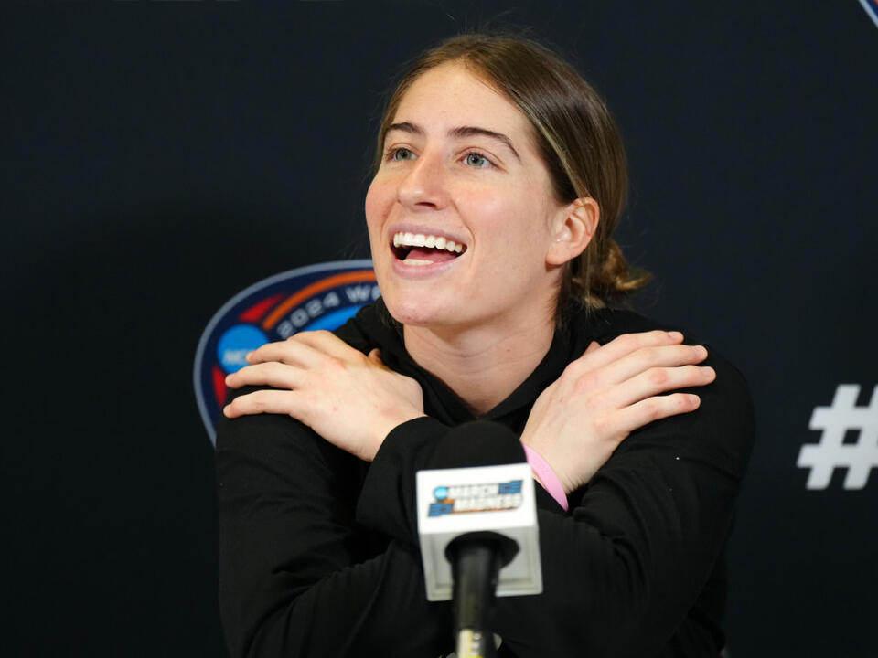 Kate Martin is Going Viral For Pregame Dance Before Caitlin Clark WNBA ...