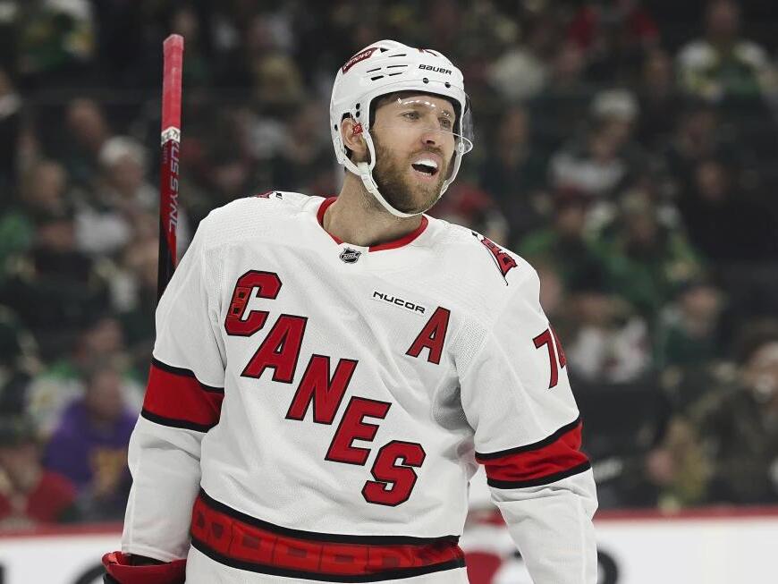 Carolina Hurricanes defenseman Jaccob Slavin becomes 2-time Lady Byng ...