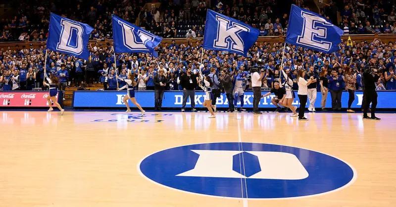 Scary scene at Duke unfolding, unconscious fan carried from stands ...