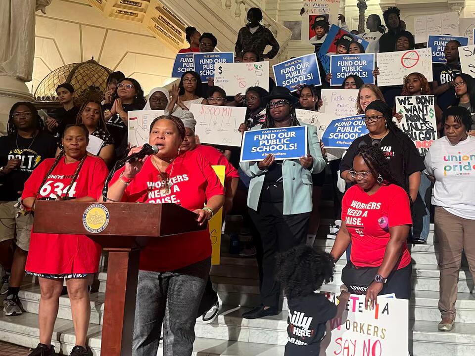Philly students rally for more school funding at state capitol as ...