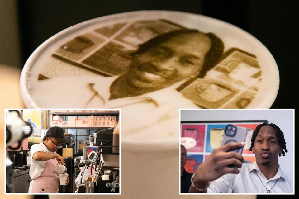A latte fun: NYC cafe lets you print photos on drinks that look ...