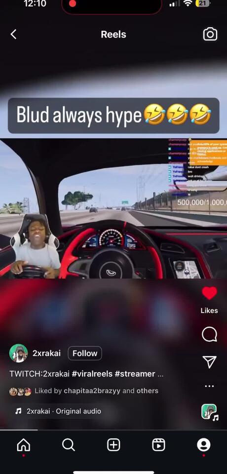 Bro was TURNT UP!!! #crash follow for more funny streamer clips ...
