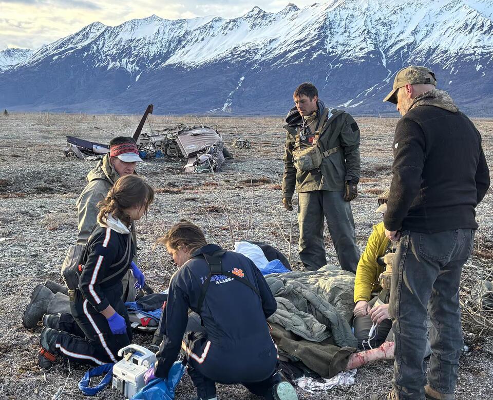 Pilot who crashed near Knik Glacier remains hospitalized in Seattle ...
