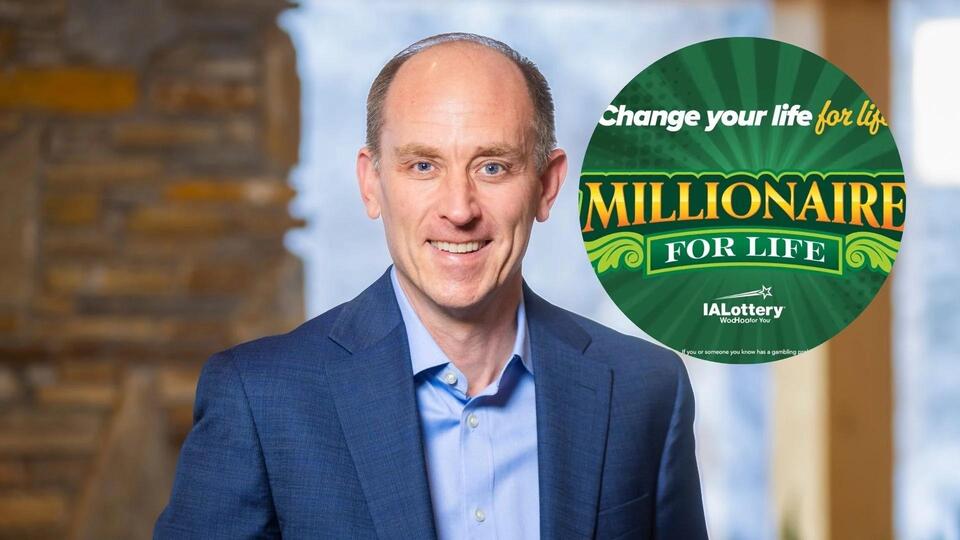 Iowa Lottery CEO Matt Strawn Talks New ‘Millionaire for Life’ Game ...