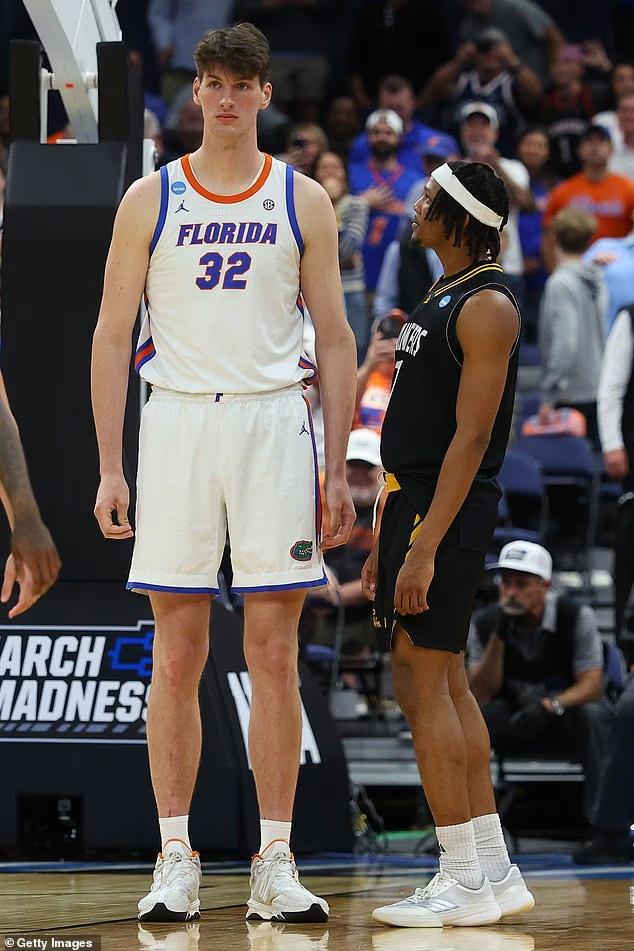 Tallest player in college basketball history breaks silence after viral ...