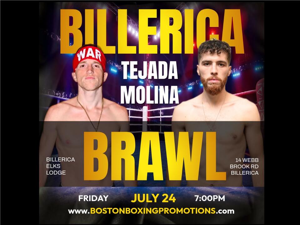 Tejada & Molina To Headline Billerica Boxing Card - NewsBreak