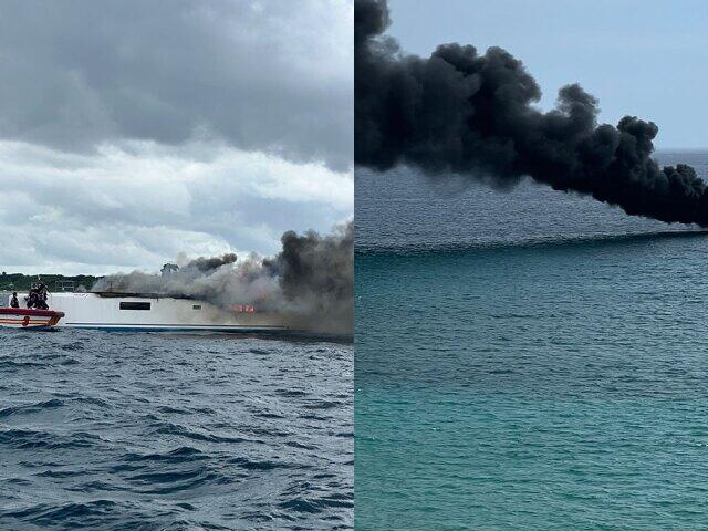 3 people on board when boat caught fire in Boca Raton - NewsBreak