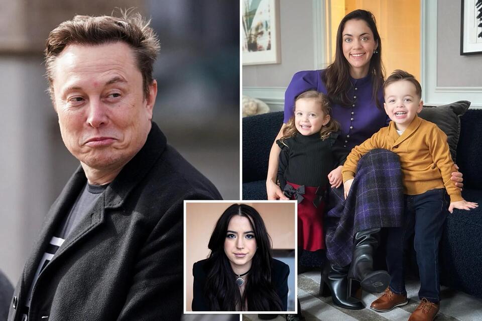 Elon Musk gushes over baby mama Shivon Zilis and kids in the middle of ...