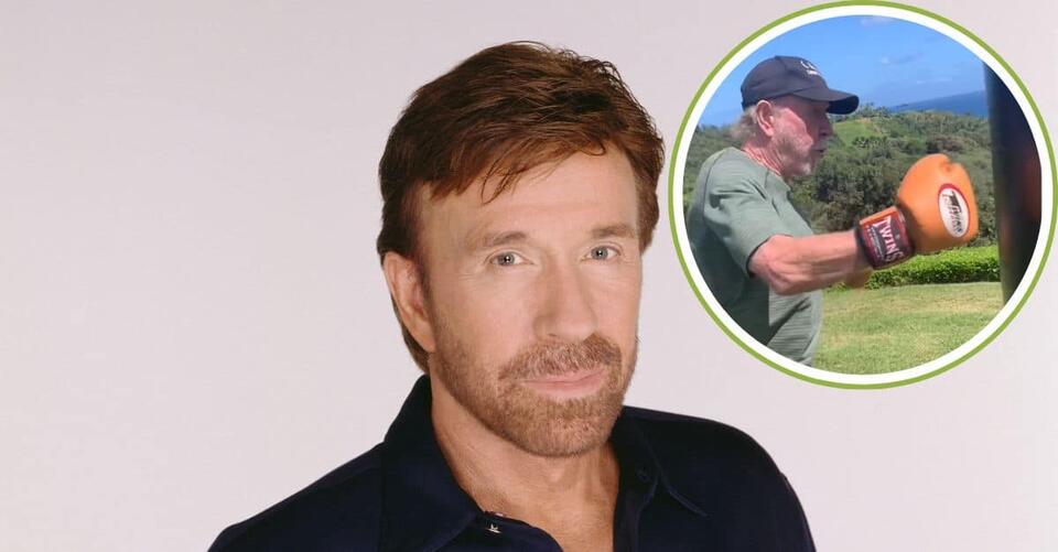 Chuck Norris Shows Off Youthful Energy In Boxing Video For 84th ...