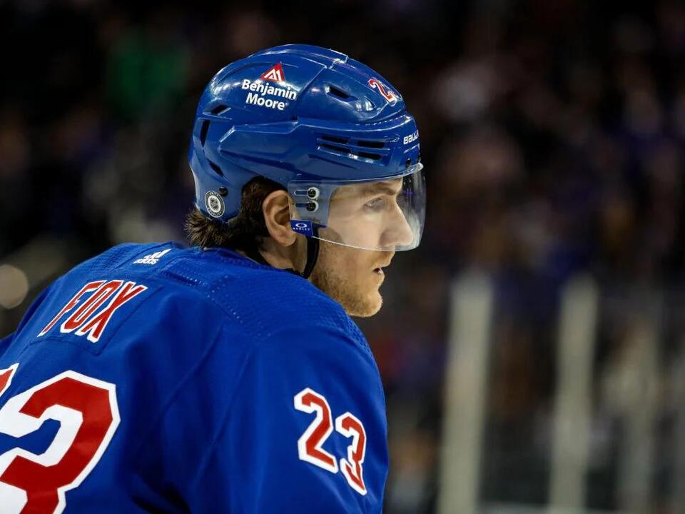 Rangers need Adam Fox to regain pre-injury form