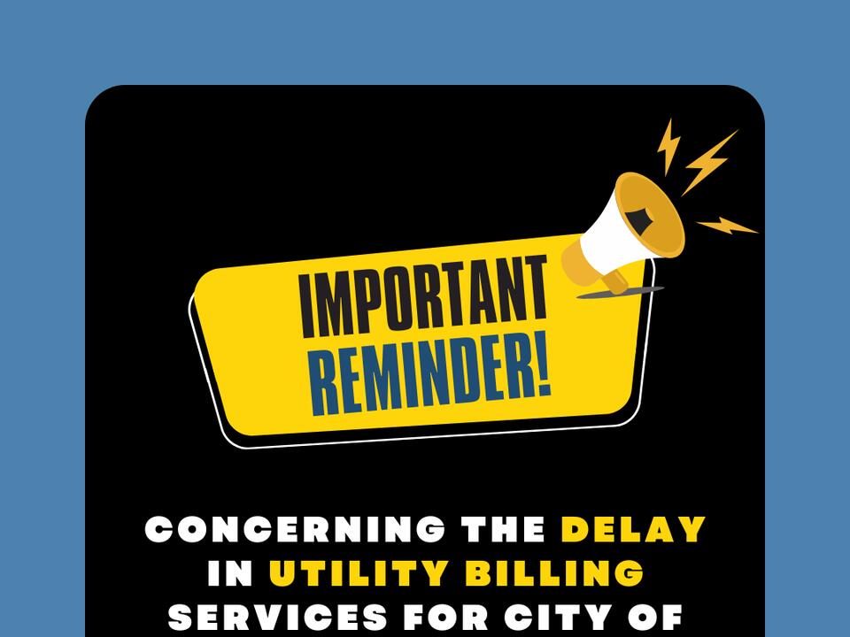 Valdosta informs customers of delayed billing for city utility services