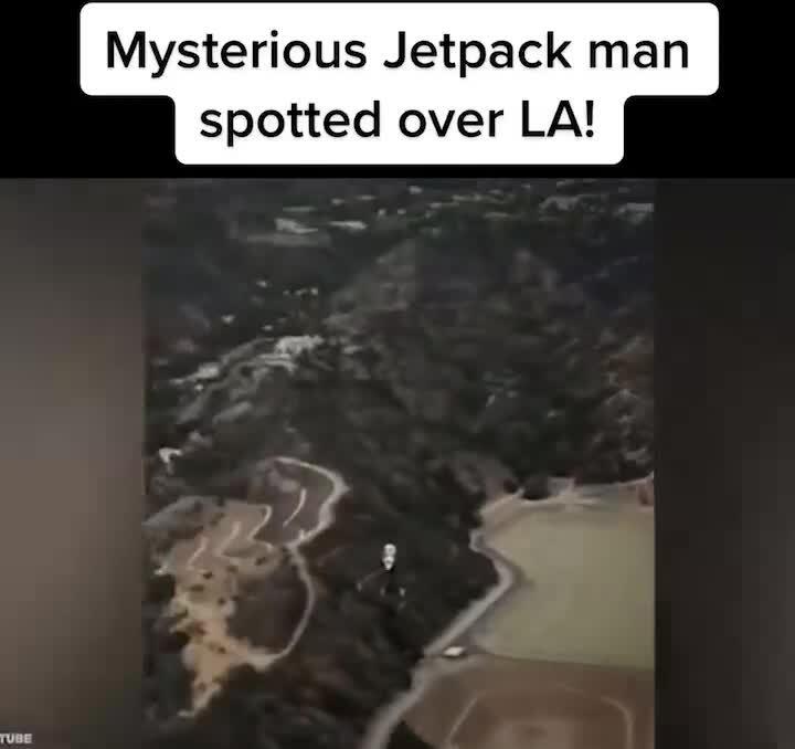 Mysterious Jetpack man spotted over LA, who is it and what are they ...