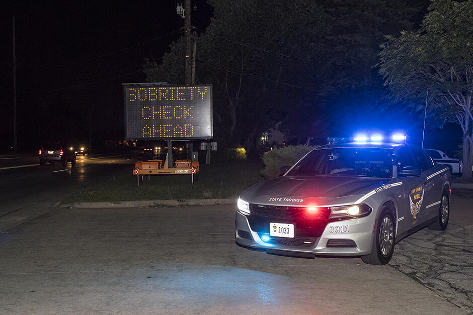 Ohio State Highway Patrol OVI checkpoint in Richland County tonight ...