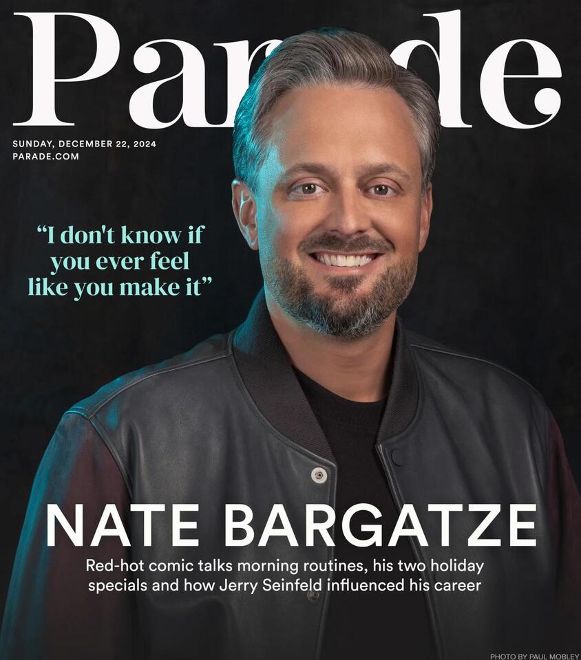 Nate Bargatze Reveals Plans for the Future in Exclusive Parade Cover ...