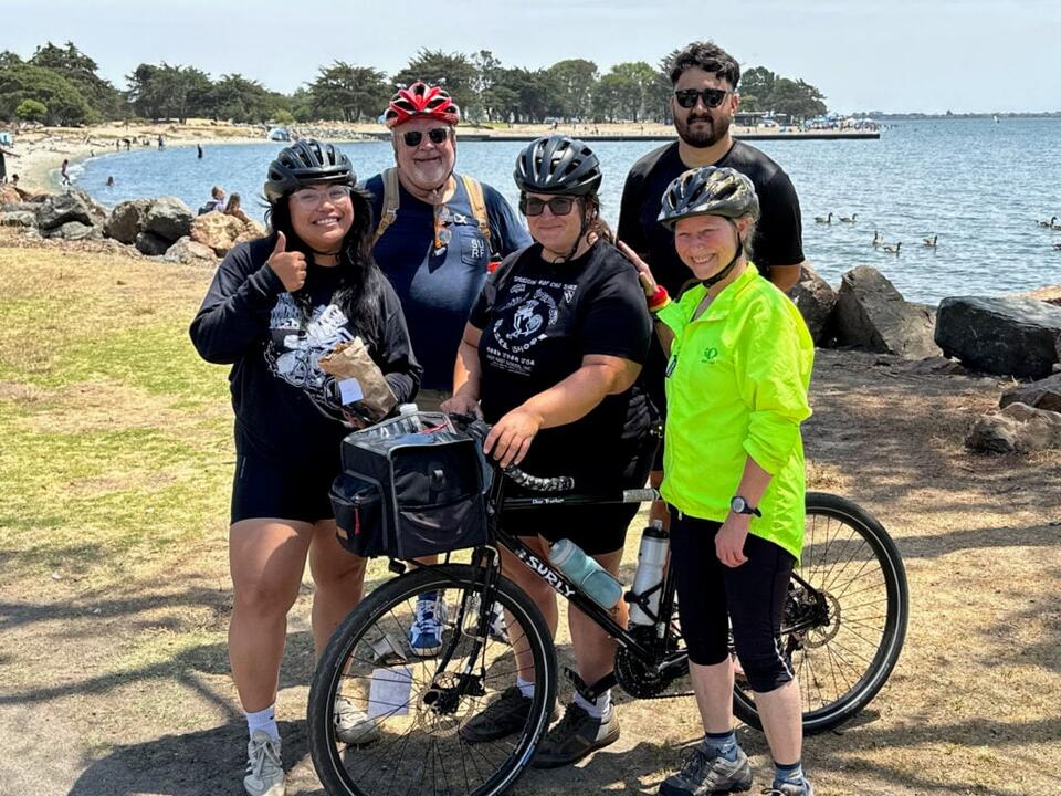 Jenn Levine Finishes Cross-Country Bike Trip in Alameda - NewsBreak