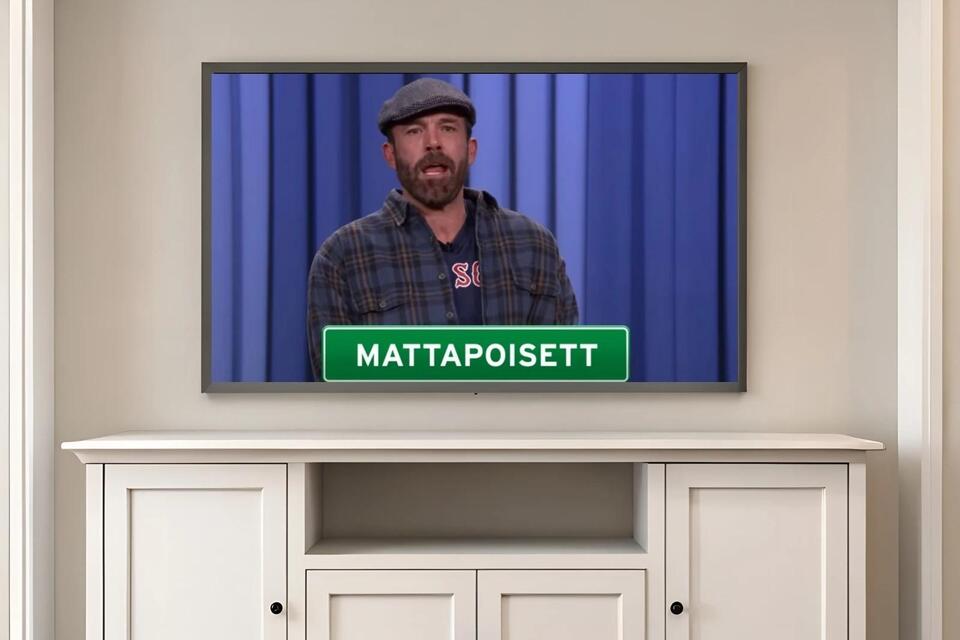 Ben Affleck Butchers "Mattapoisett" on National TV - NewsBreak