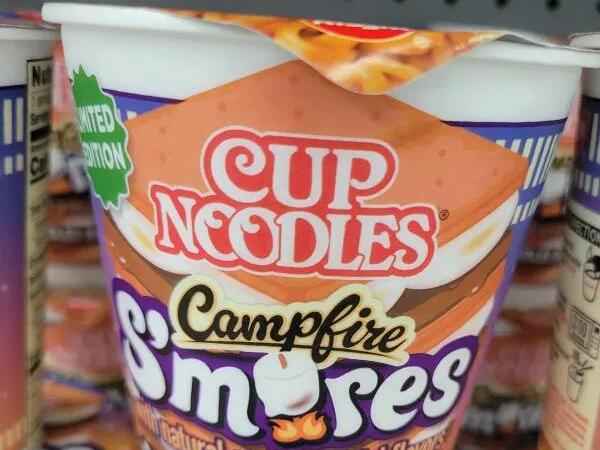SPOTTED: Limited Edition Campfire S’mores Cup Noodles
