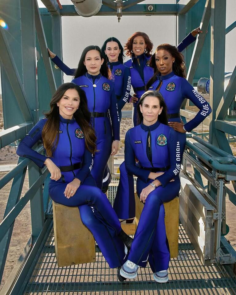 'Going up in space looking hot': Why Katy Perry and Blue Origin crew ...